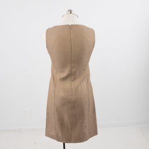 Talbots | Dresses | Talbots Mp Petite Gold Shimmer Aline Short Dress ...